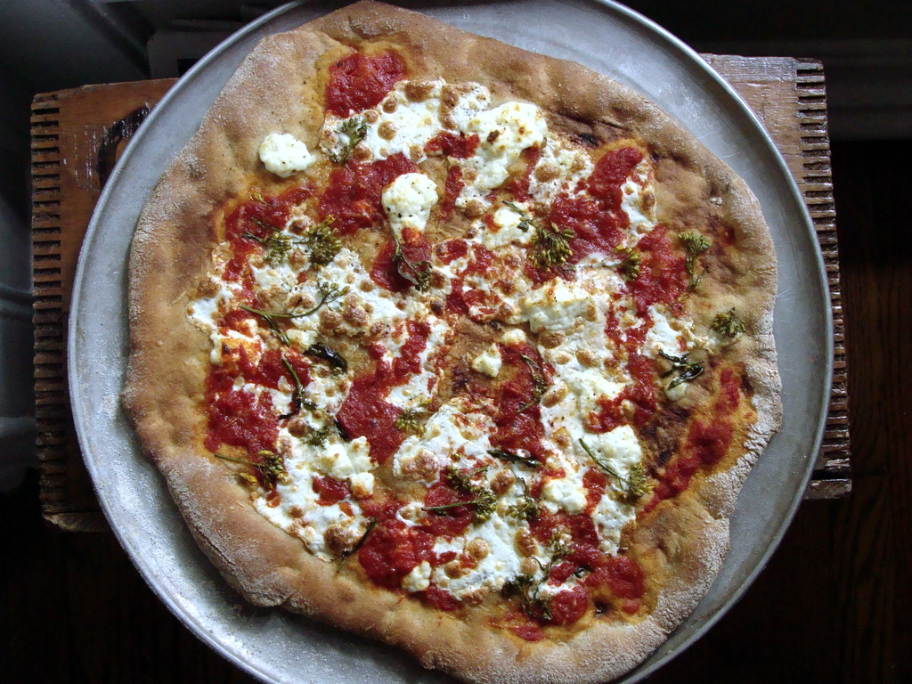 a whole grain pizza to swoon over - In Jennie's Kitchen