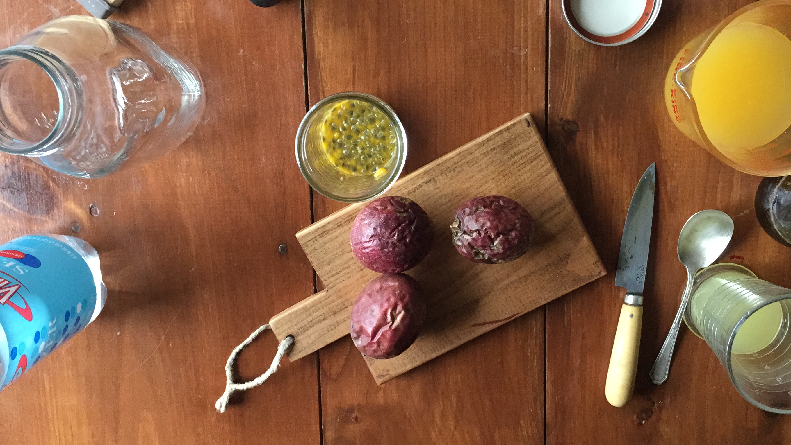 passionfruit citrus sparkler - In Jennie's Kitchen