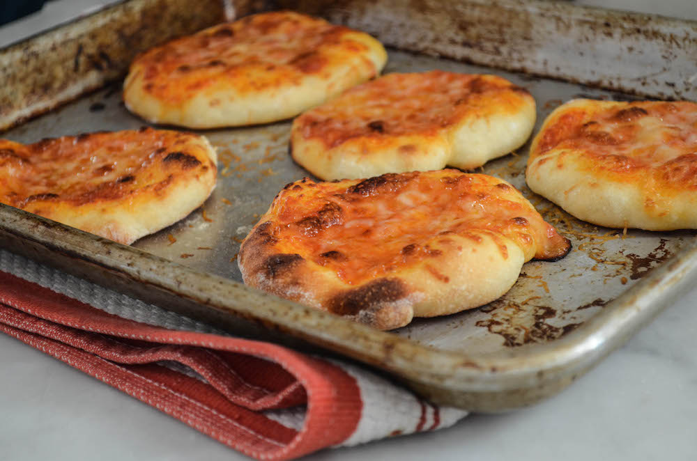 Pizzette, little bite-sized pizzas - In Jennie's Kitchen