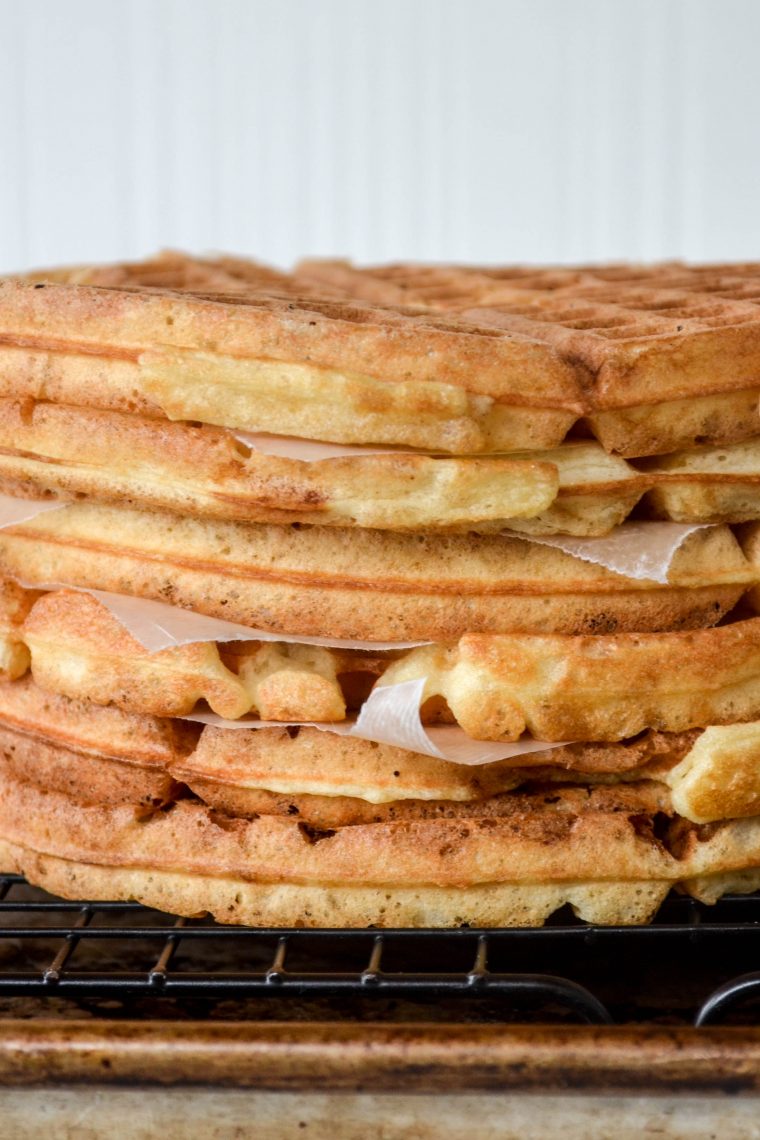 Honey Vanilla Waffles - In Jennie's Kitchen