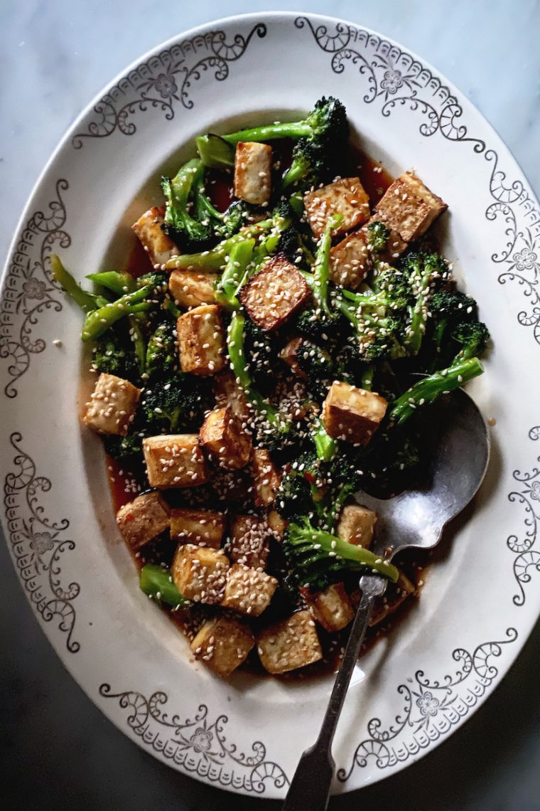 Crispy Roasted Tofu - In Jennie's Kitchen